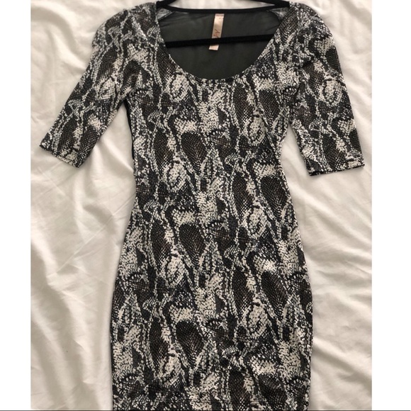 Dresses | Snake Mini Dress | Poshmark